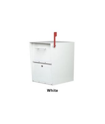 Oasis: Large Triple Post Mount Locking Mailbox - Go Mailboxes