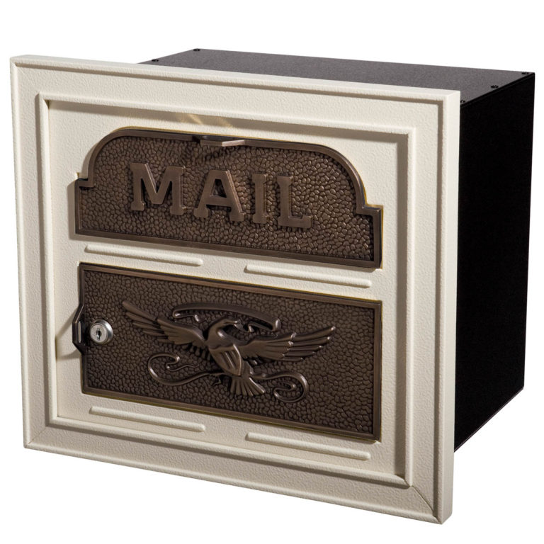 Column Recessed Locking Mailboxes