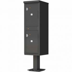 2 – Door Florence Outdoor Parcel Locker with Pedestal USPS Approved ...